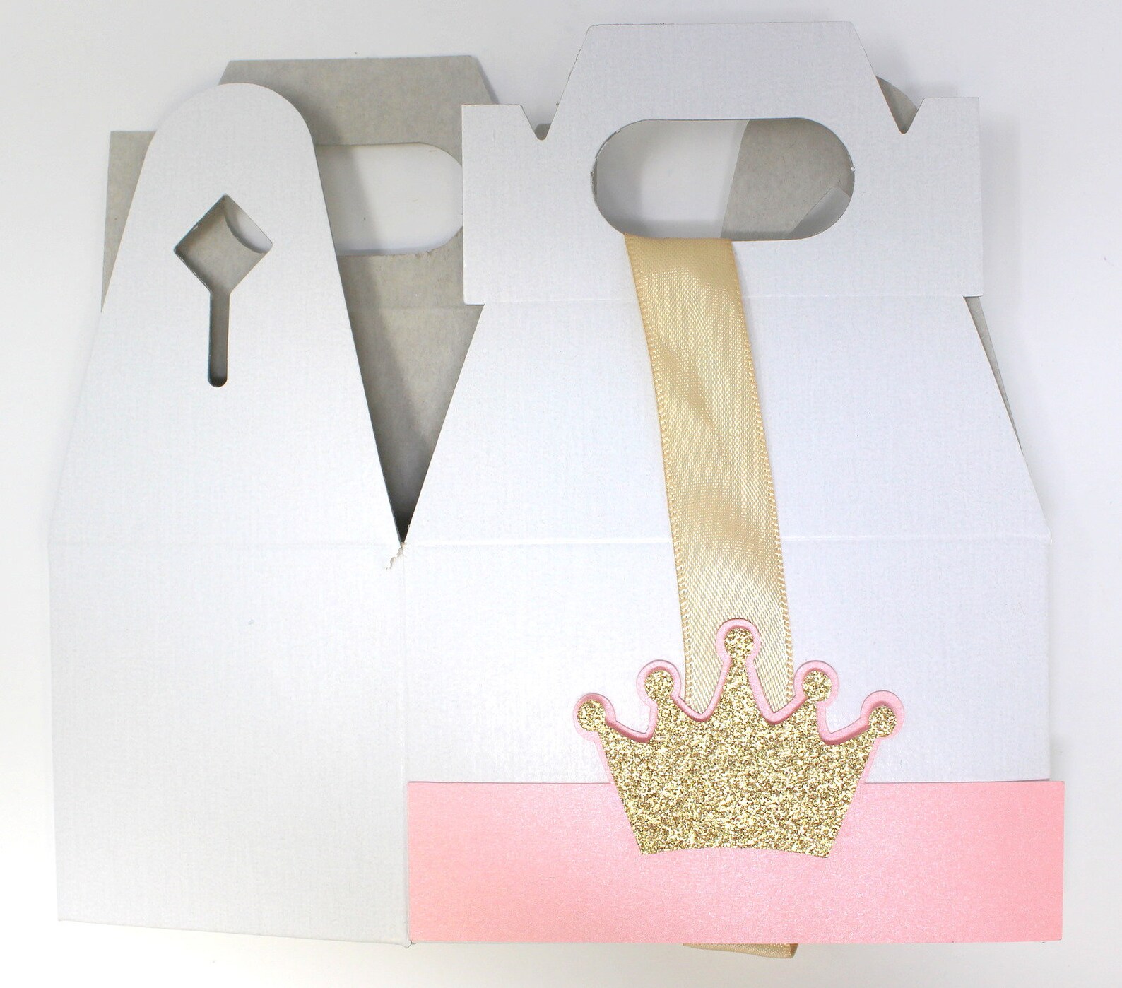 Princess Crown Favor Gable Box 4in Set of 10 Pcs Birthday - Etsy
