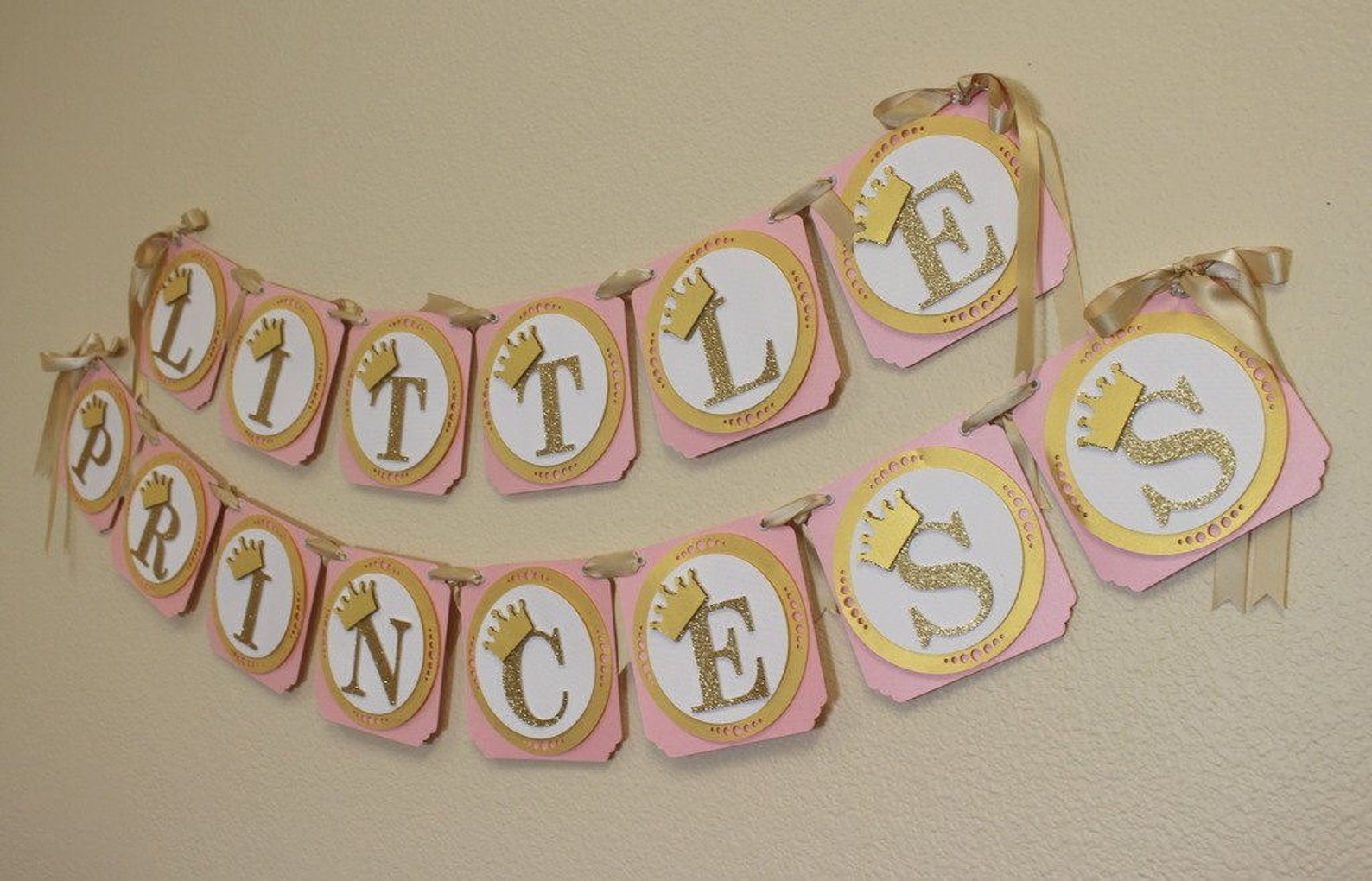 Little Princess Banner Princess Theme Birthday Baby Shower - Etsy
