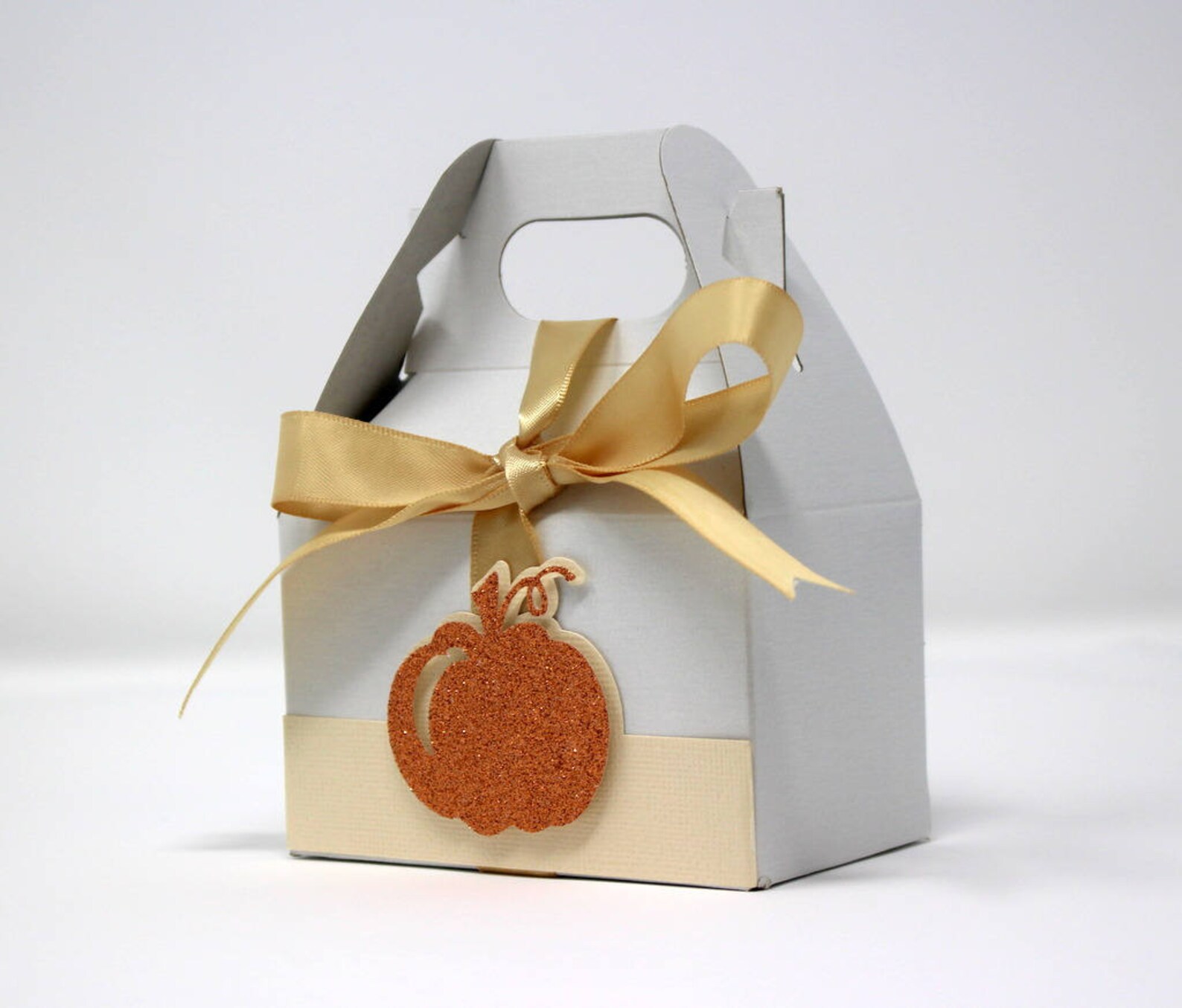 Copper Pumpkin Favor Gable Box 10pcs Pumpkin Theme Fall | Etsy