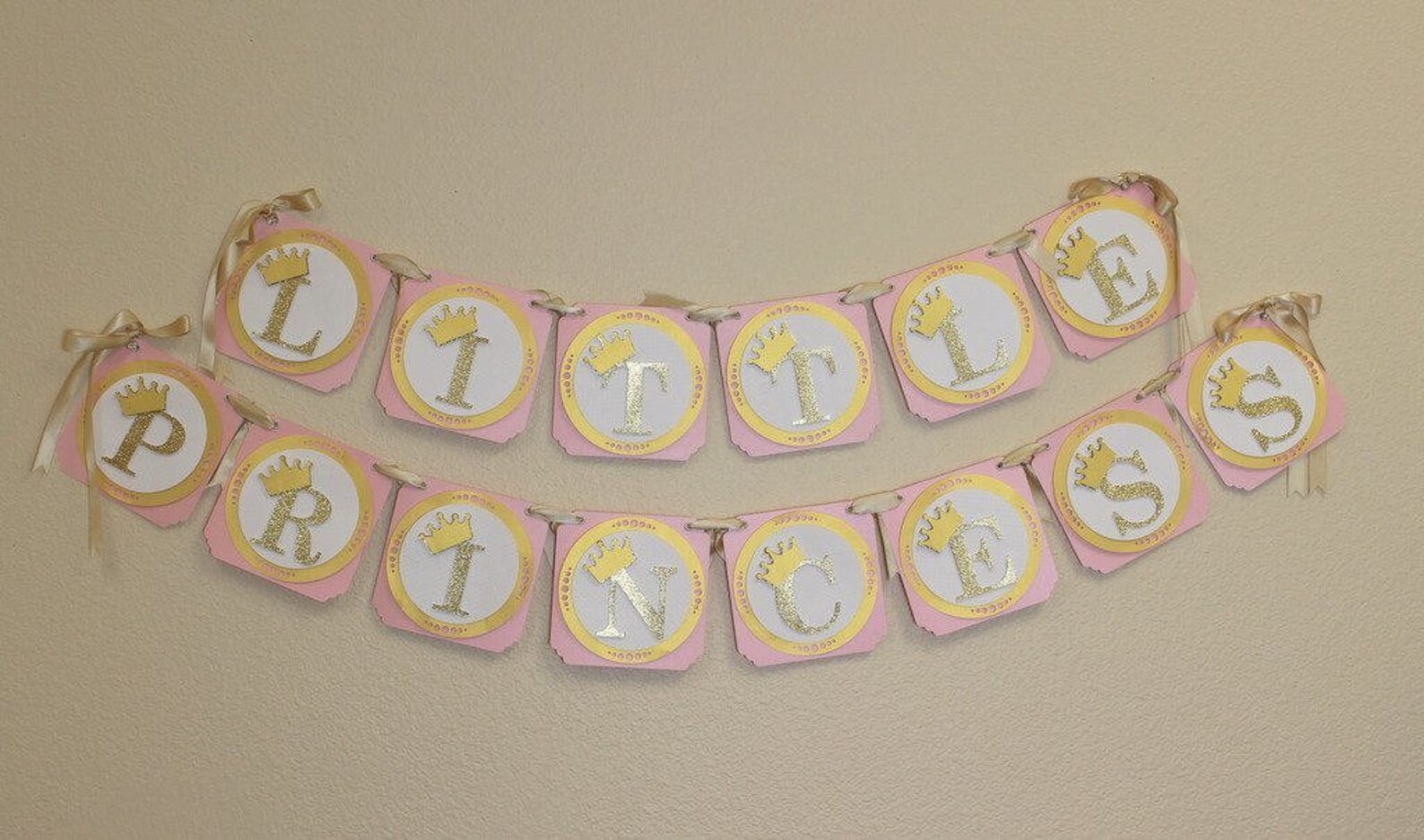 Little Princess Banner Princess Theme Birthday Baby Shower - Etsy