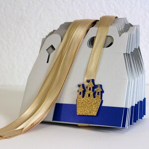 Royal Palace Favor Gable Box 4in, Set of 10 Pcs, Birthday, Prince Theme ...