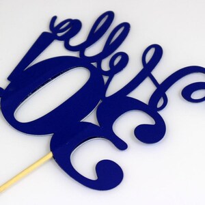 Hello 30 Cake Topper, 1pc, Glitter Cake Topper, 30th Birthday ...