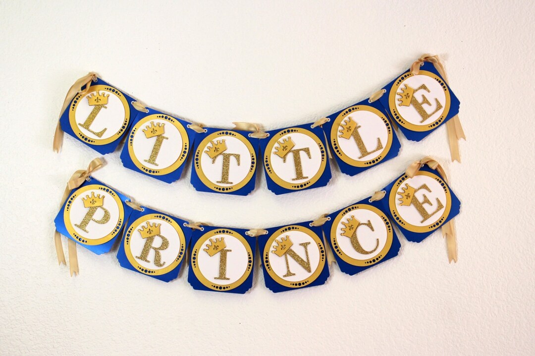 Little Prince Banner, 1 Set, Prince Theme, Party Decor, Photo Props ...