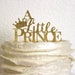 A Little Prince Cake Topper 1pc Baby Shower Birthday - Etsy