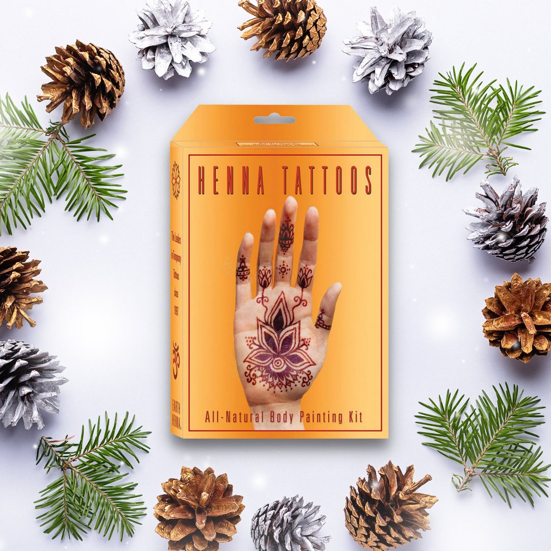 Complete Henna Kit for Beginners and Professionals / Christmas Gift ...