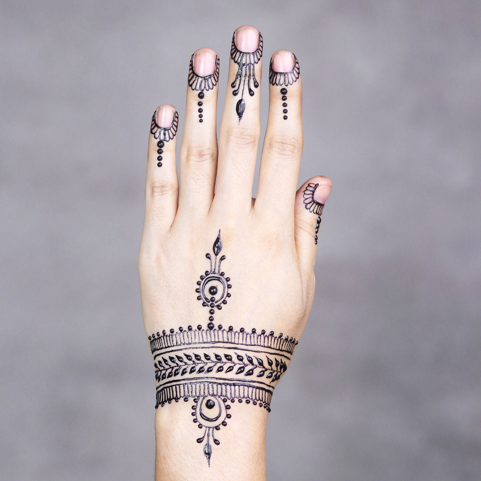 Black Mehndi Kit / Jagua Kit / Black Natural Temporary Tattoo / Body ...