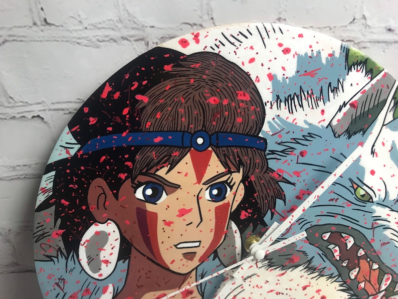 12 Wooden Anime Clock - Etsy