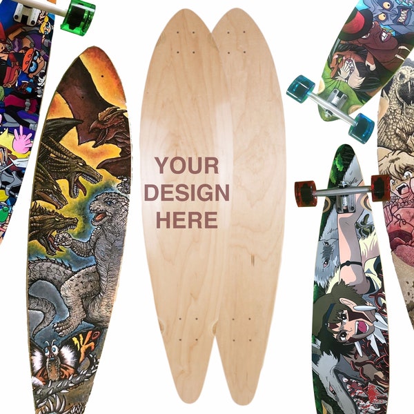 Custom Longboard - Etsy