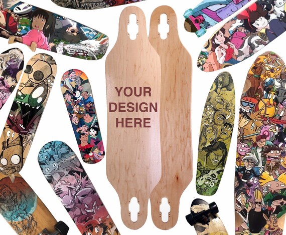 Custom Longboard Deck Designs