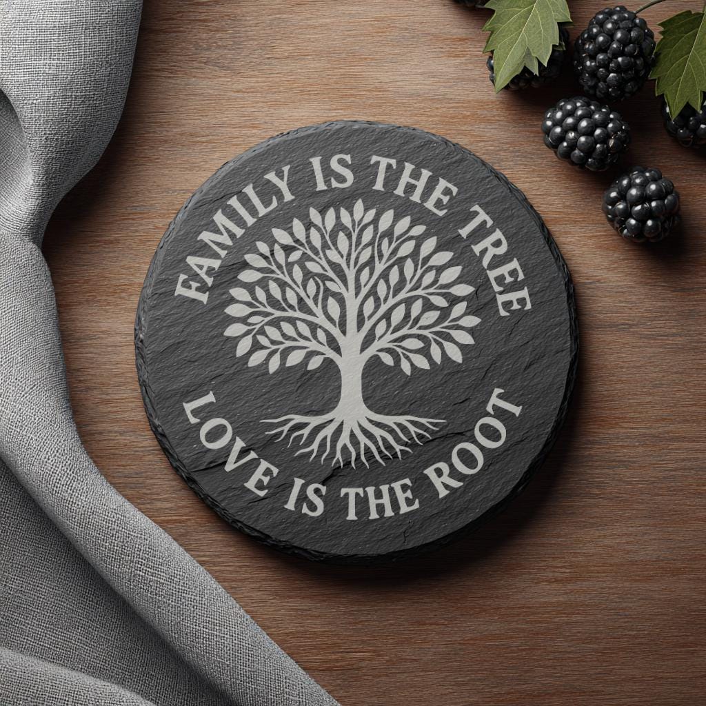 Family Tree Quote SVG, Love is the Root, Laser Cut Files (digital ...