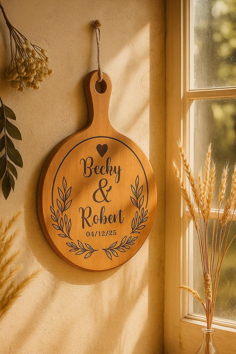 Personalized Wedding Monogram PNG – Custom Couple Name Design With Date ...