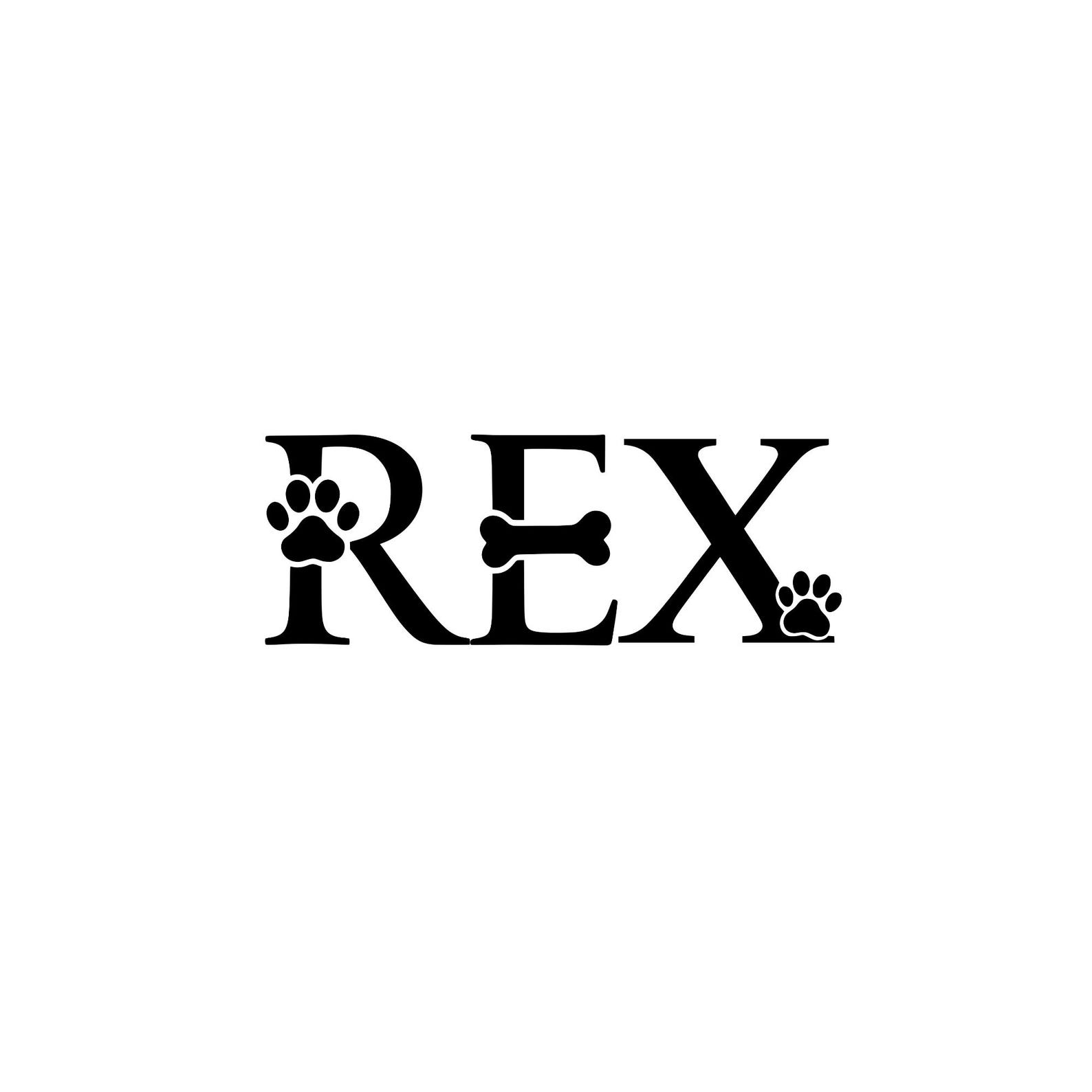 Dog Alphabet Font A-Z | Pet Letters SVG PNG DXF | Puppy Paw Bone Collar ...