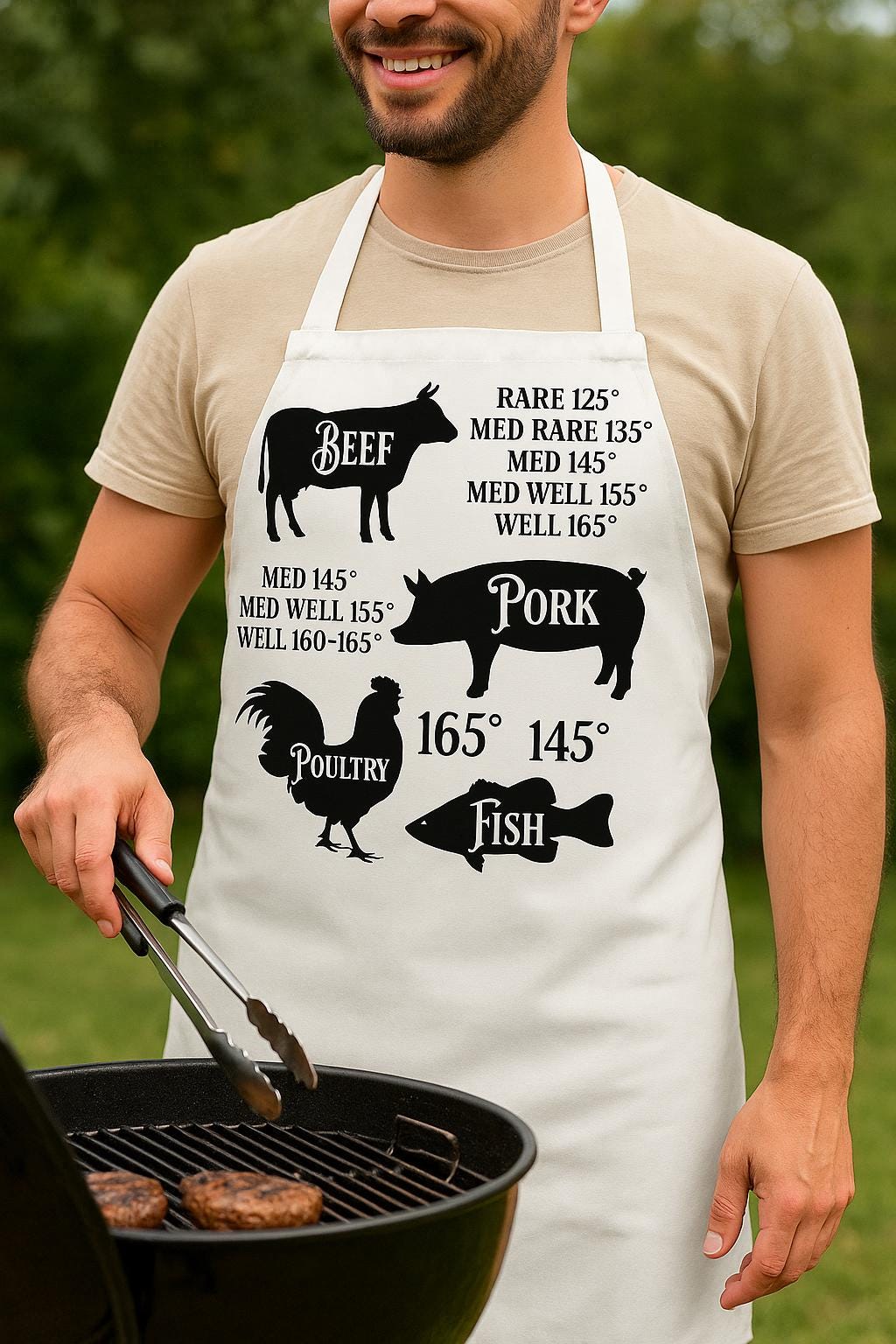 Meat Temperature Guide SVG PNG Dxf | Kitchen Cooking Chart Cut File ...