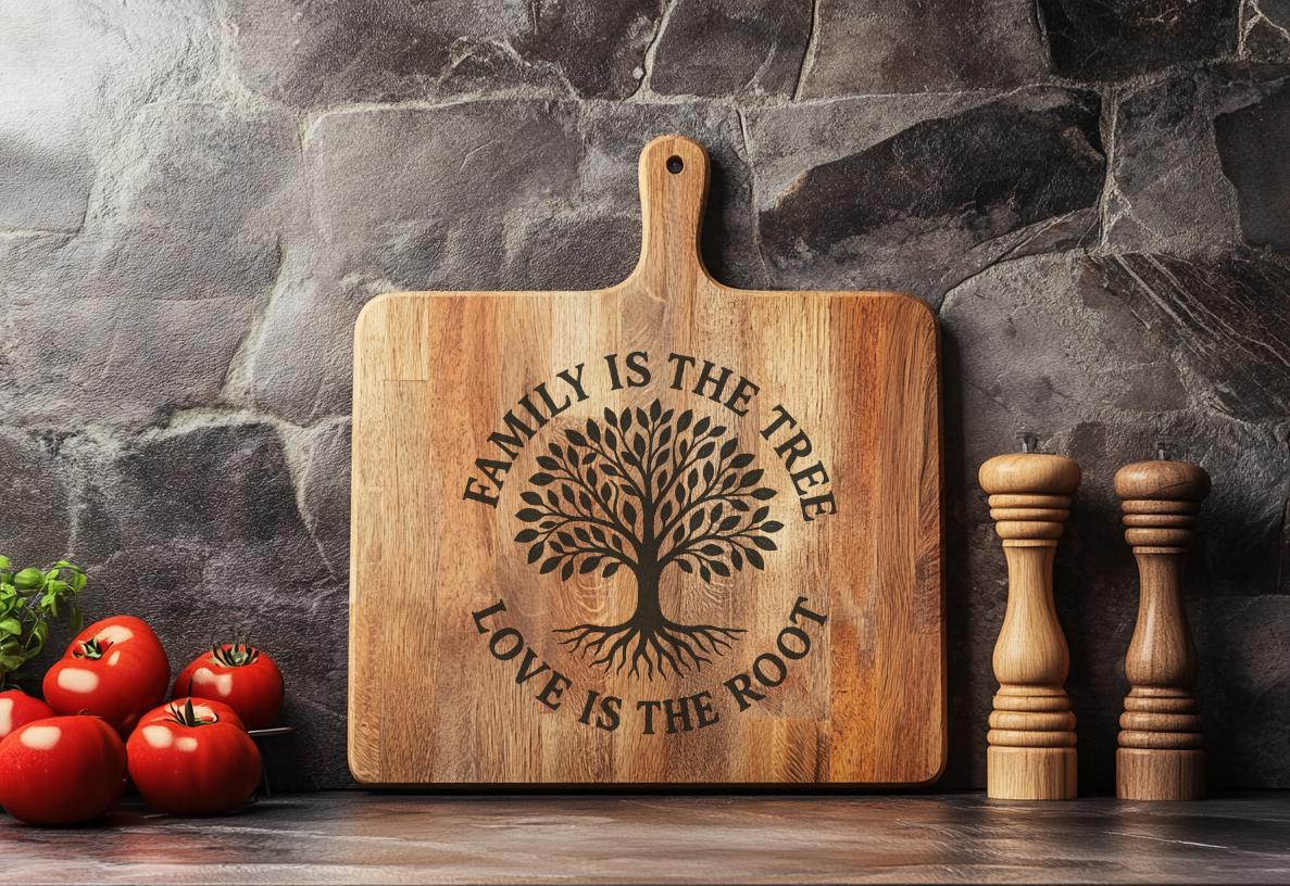 Family Tree Quote SVG, Love is the Root, Laser Cut Files (digital ...