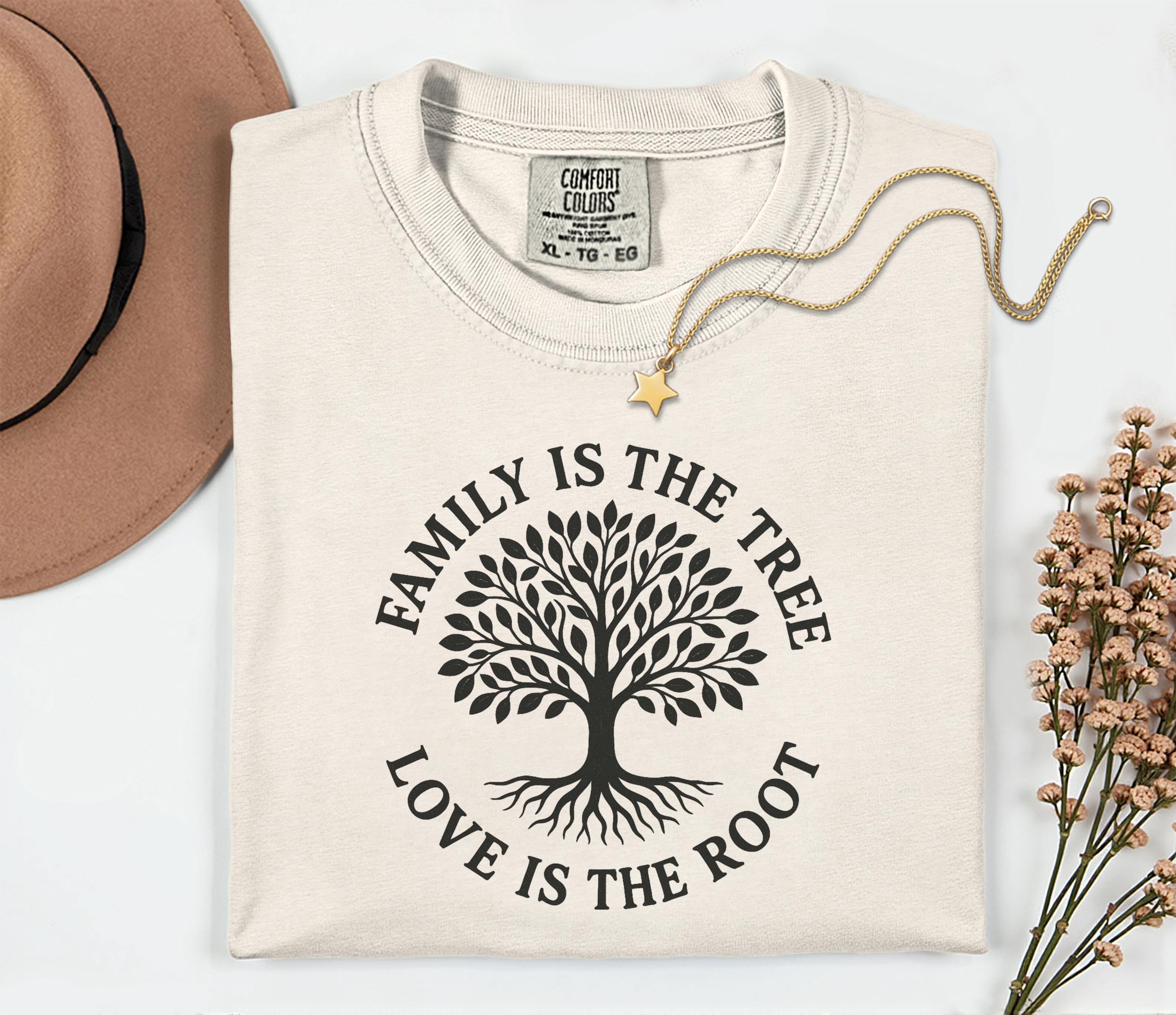 Family Tree Quote SVG, Love is the Root, Laser Cut Files (digital ...