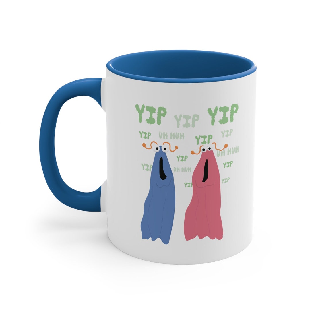 Yip Yips Sesame Street Martians Mood Mug 11 Oz. Accented Coffee Mug - Etsy