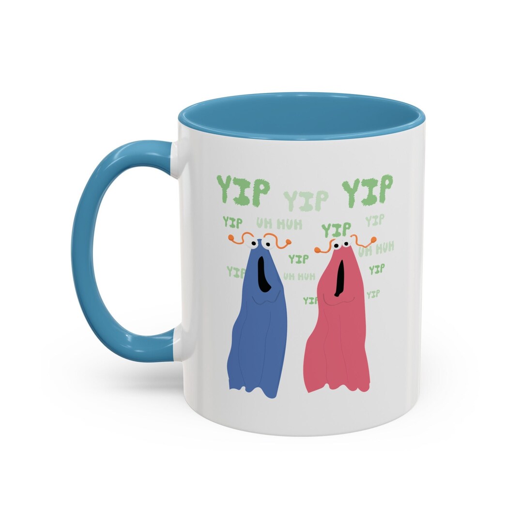 Yip Yips Sesame Street Martians Mood Mug 11 Oz. Accented Coffee Mug - Etsy