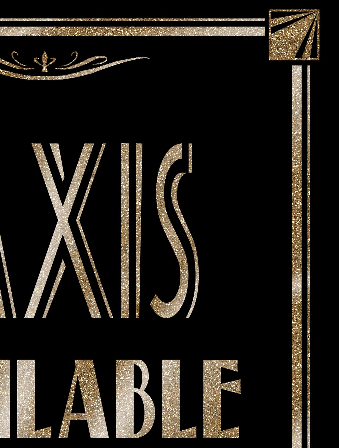 Taxi Sign PRINTABLE Bar Sign Taxis Available ask at the - Etsy