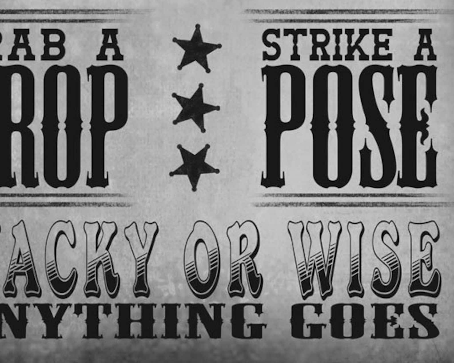 WANTED PHOTO BOOTH Sign Western Theme Sign Printable File - Etsy