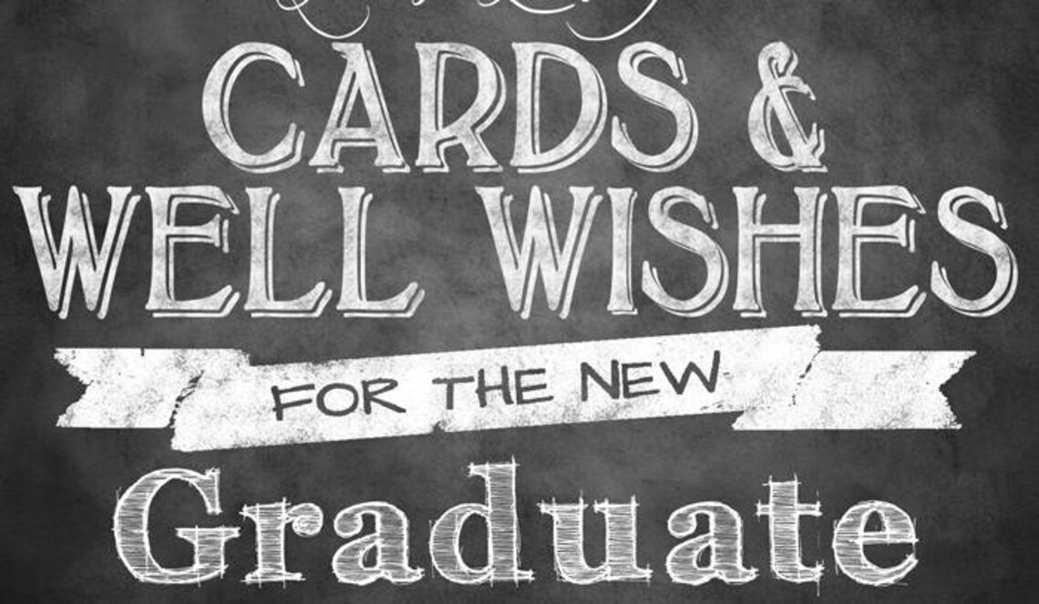 Printable Graduation cards & well wishes Sign graduation | Etsy