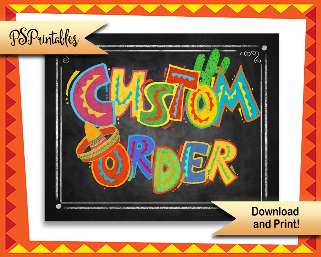 Full Custom Design and Layout - Fiesta Design for Your Wedding ...