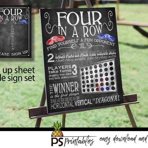 Yard Games for Weddings Sign PRINTABLE Yard Games Poster - Etsy