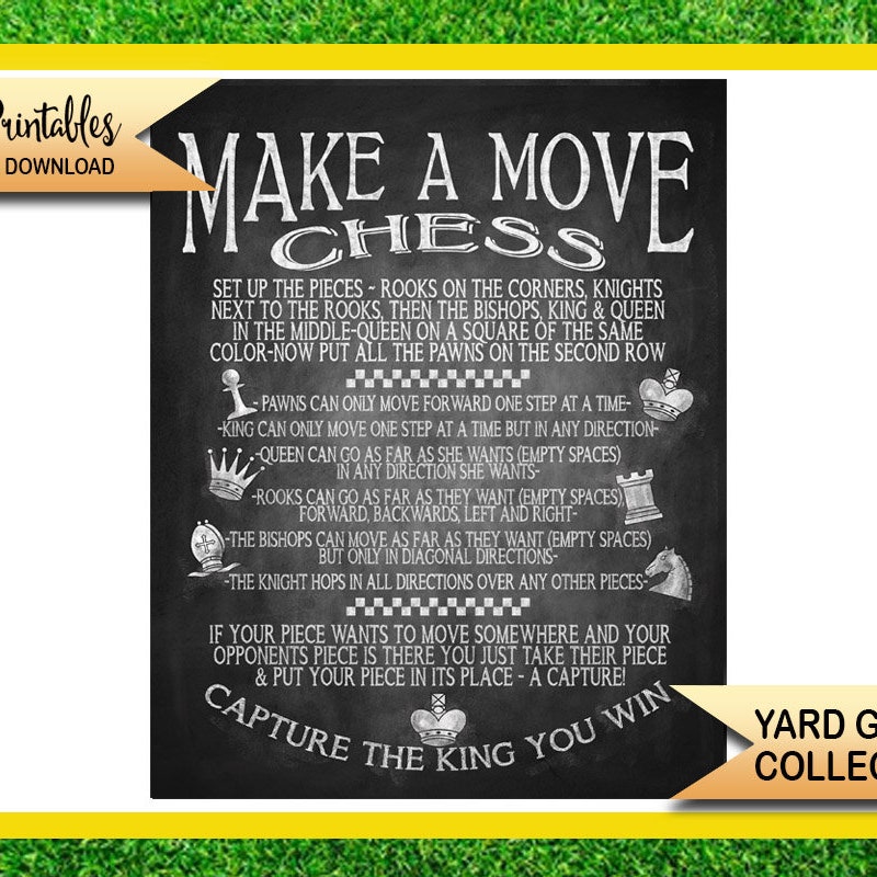 Outdoor Chess - Etsy