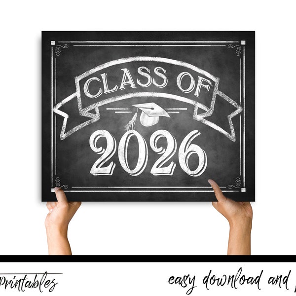 Class of 2026 Sign - Etsy