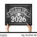DIY Graduation Sign Class of 2026 PRINTABLE Grad Sign, Graduation Sign ...
