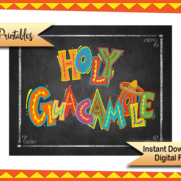 Holy Guacamole - Etsy