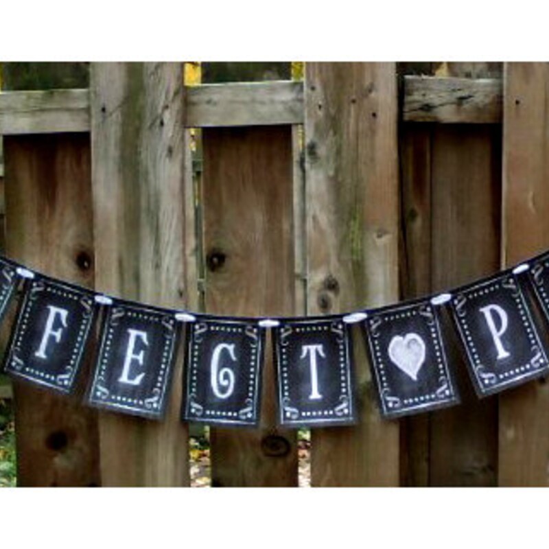 Chalkboard Banners - Etsy