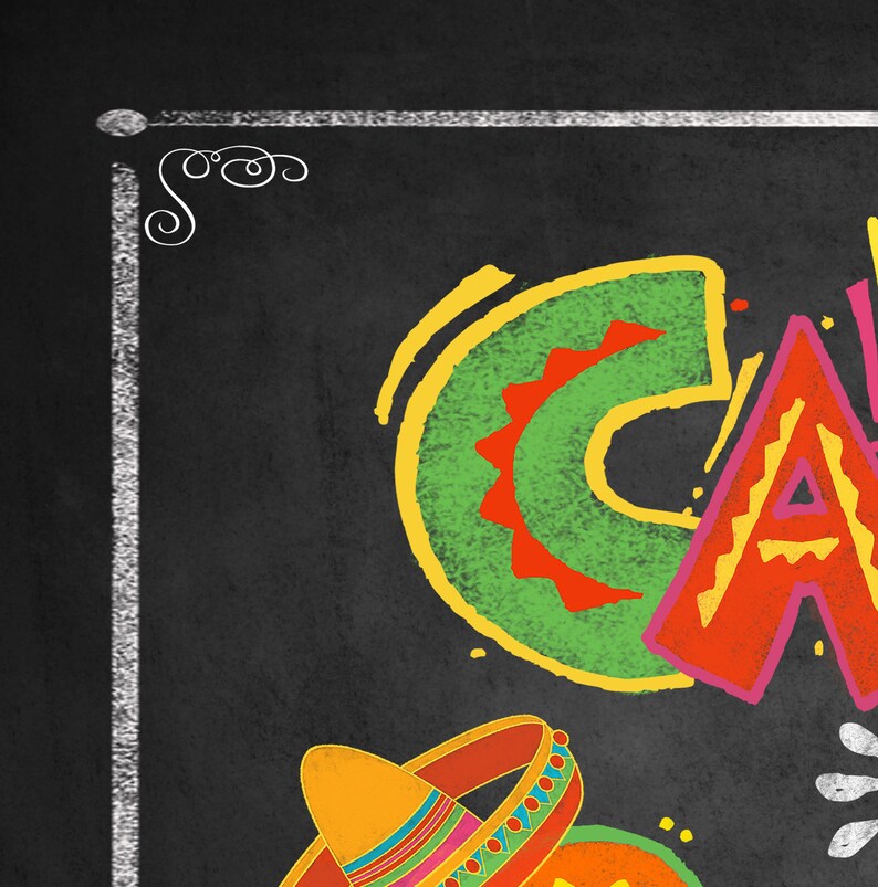 Fiesta Cards & Gifts Sign PRINTABLE Fiesta Decorations - Etsy
