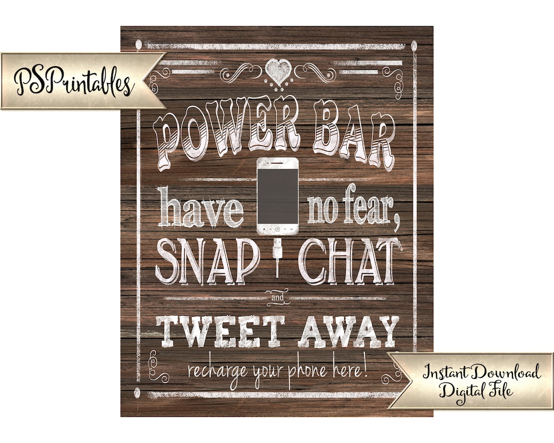 Phone Charging Station Sign Printable Charging Station - Etsy Australia