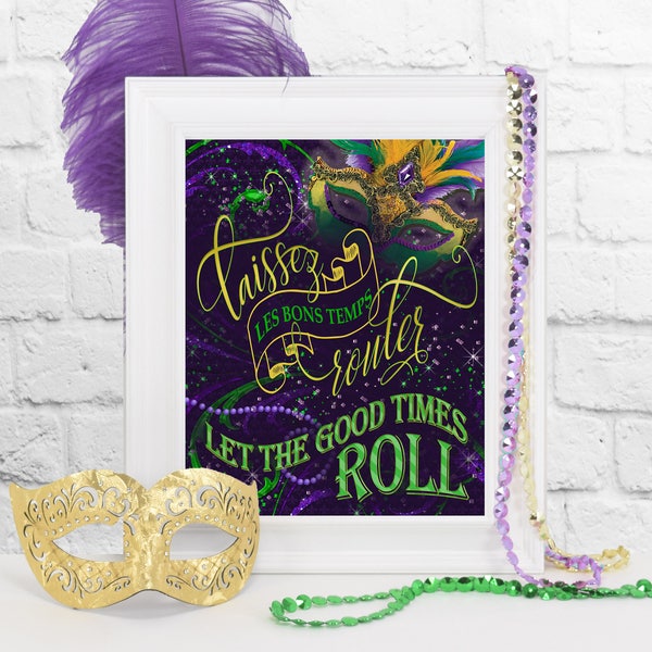 Laissez Les Bon Temps Rouler Sign - Etsy