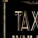 Taxi Sign PRINTABLE Bar Sign Taxis Available ask at the - Etsy