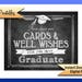 Printable Graduation Cards & Well Wishes Sign Graduation - Etsy