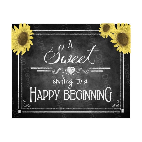 Happy Ending Sign - Etsy
