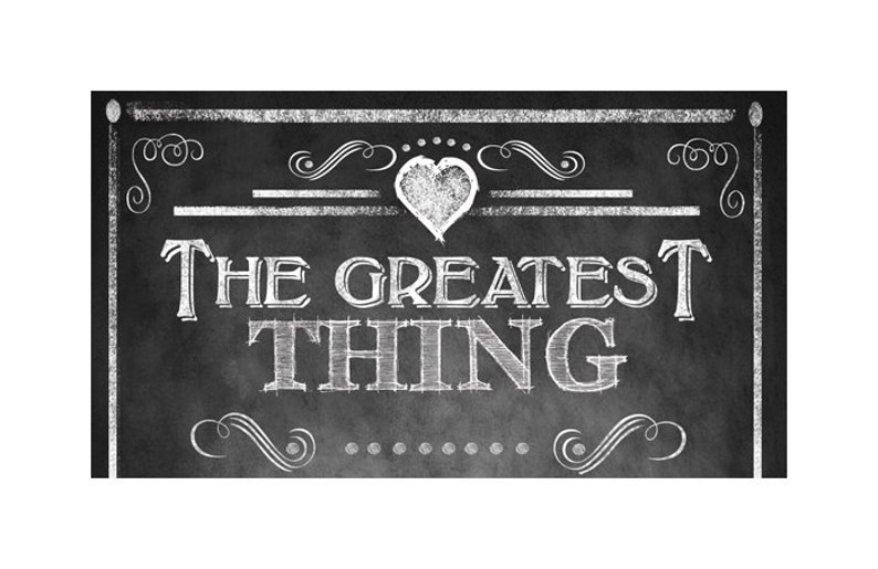 Printable Love Sign Love and Beloved DIY Valentine's | Etsy