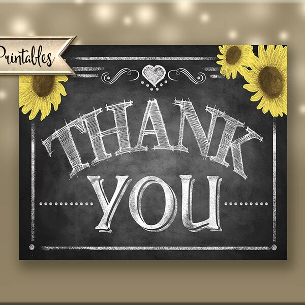 Thank You Photo Prop - Etsy