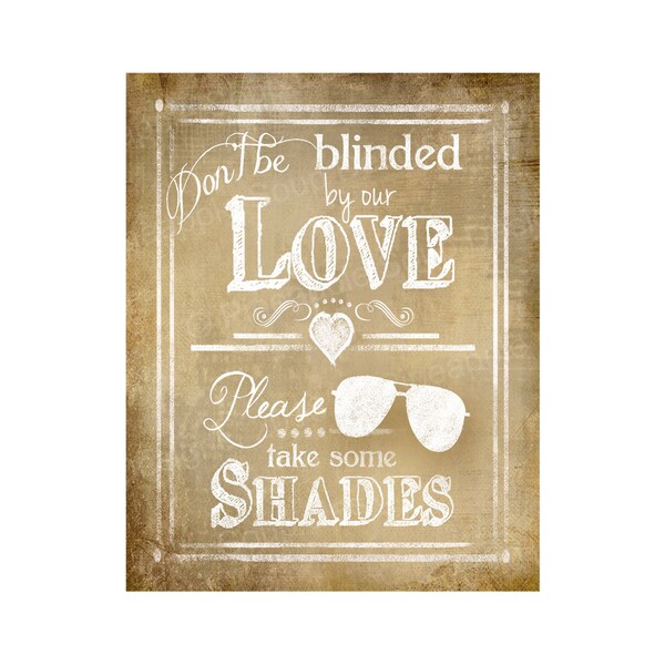 Sunglass Sign - Etsy