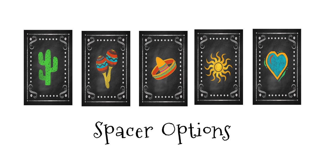 PRINTABLE Custom Fiesta Banner 5x7 Cinco De Mayo Banner | Etsy