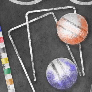 Yard Games for Weddings Sign PRINTABLE Yard Games Poster, Croquet Game ...