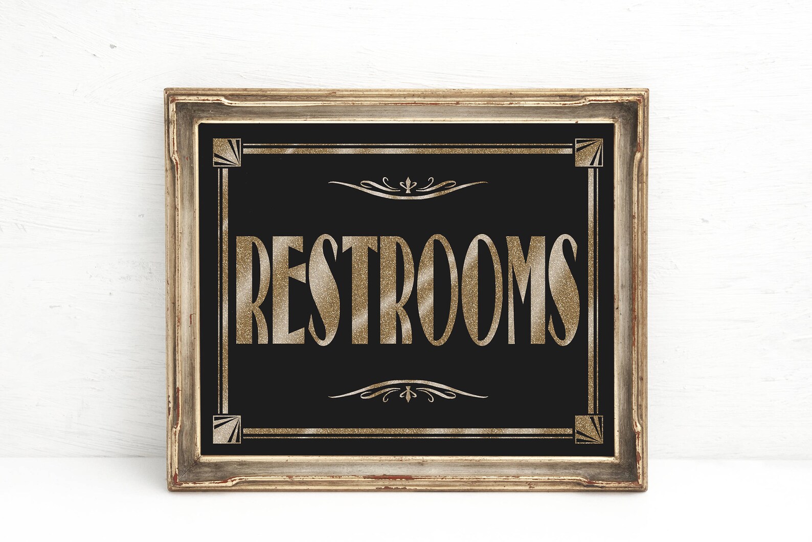 1920s Themed Restroom Sign PRINTABLE Wedding Signs Black - Etsy Canada