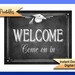 Graduation Welcome Sign Printable Front Door Sign - Etsy