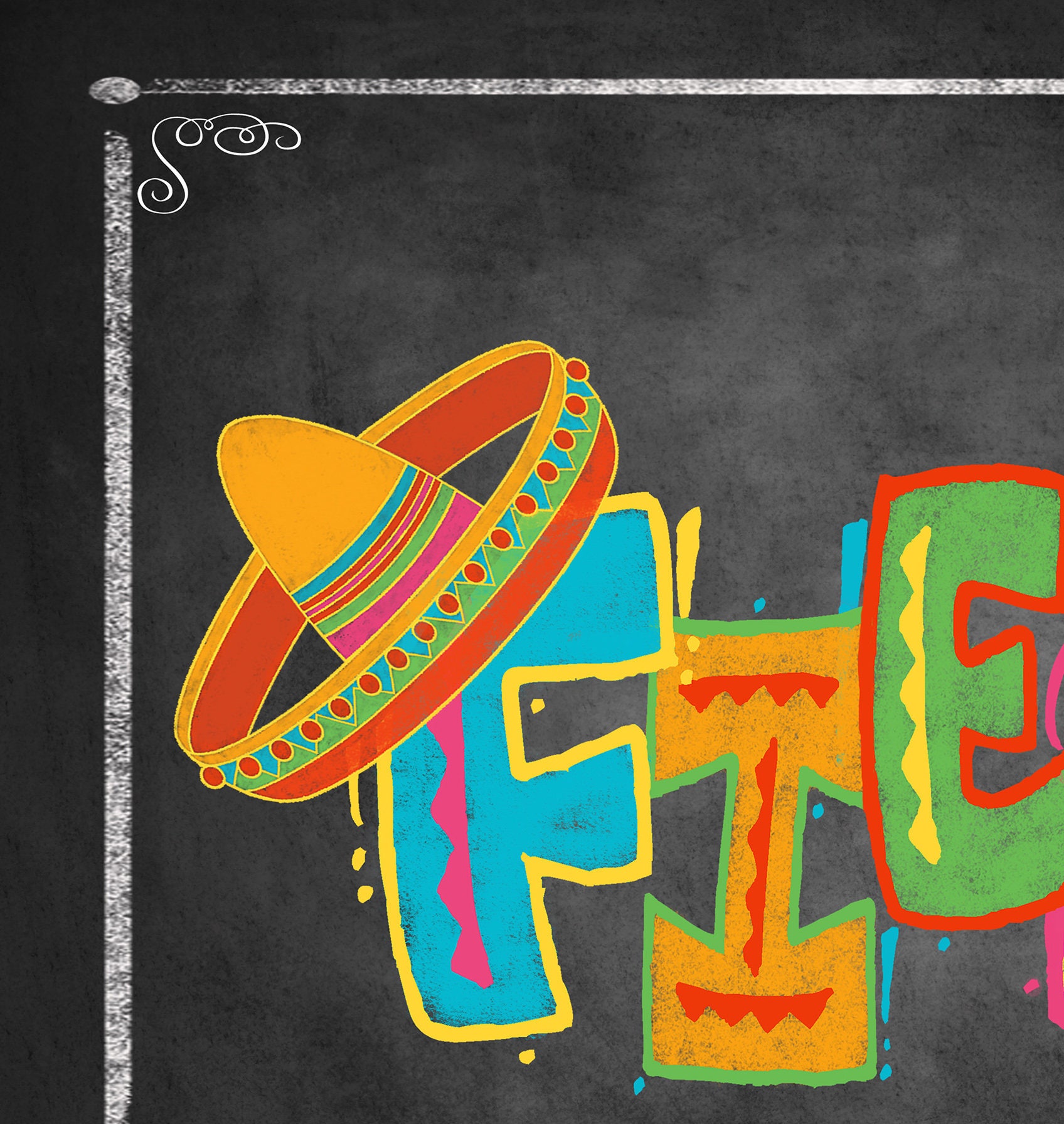 Printable Fiesta Sign Fiesta Birthday Sign Wedding Fiesta | Etsy