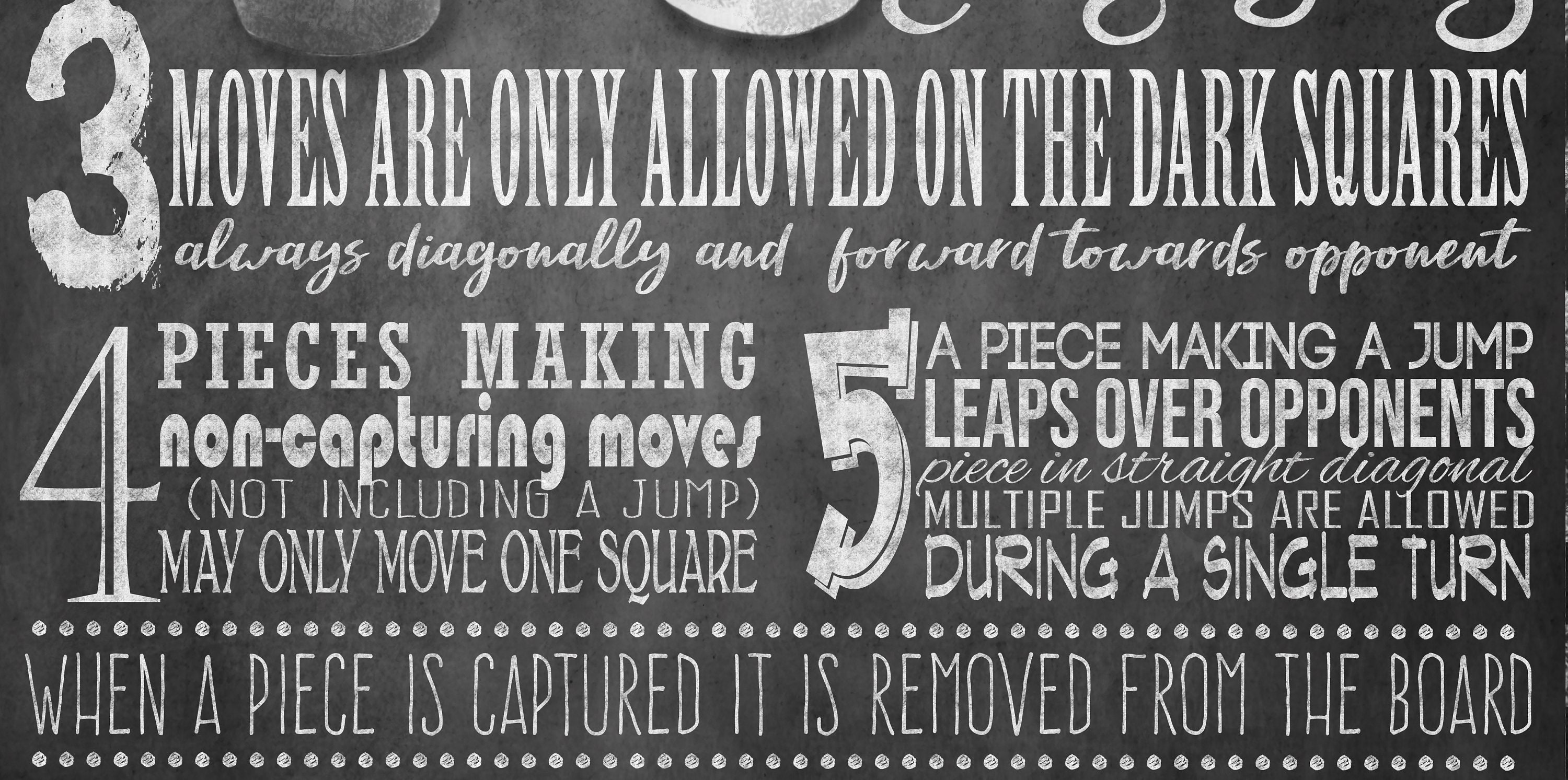 Checkers Yard Game Sign PRINTABLE yard games poster | Etsy