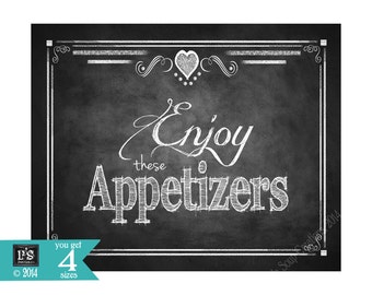 Enjoy Party Sign - Etsy