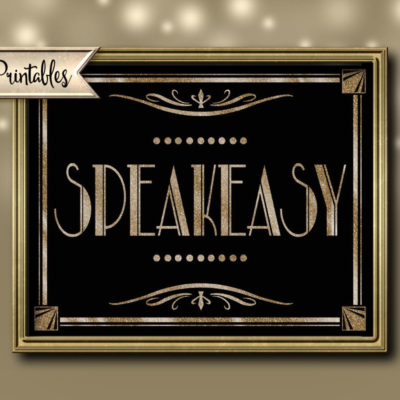 1920s Speakeasy Sign - Etsy