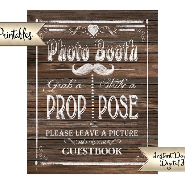 Wood Photo Booth Sign - Etsy