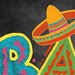Printable Fiesta Bano Bathroom Signs in Chalkboard Style, Birthday ...